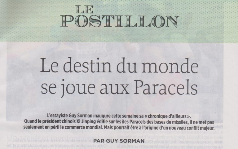 Les Iles Paracels, symbole du "Sarajevo contemporain" ? - Chine Magazine